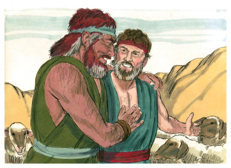 Génesis 33 – Reencuentro, Jacob & Esaú – Através de las Escrituras