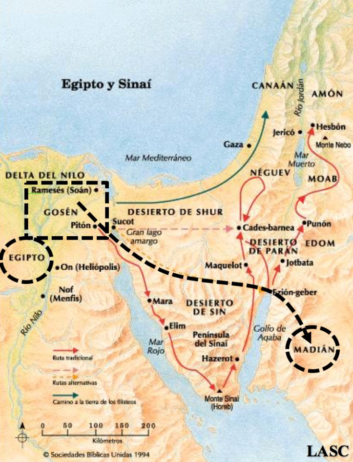 Éxodo 2 – Nacimiento de Moisés – Através de las Escrituras