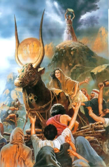 Éxodo 32:1-35 – El becerro de Oro – «Éguel» – Através de las Escrituras